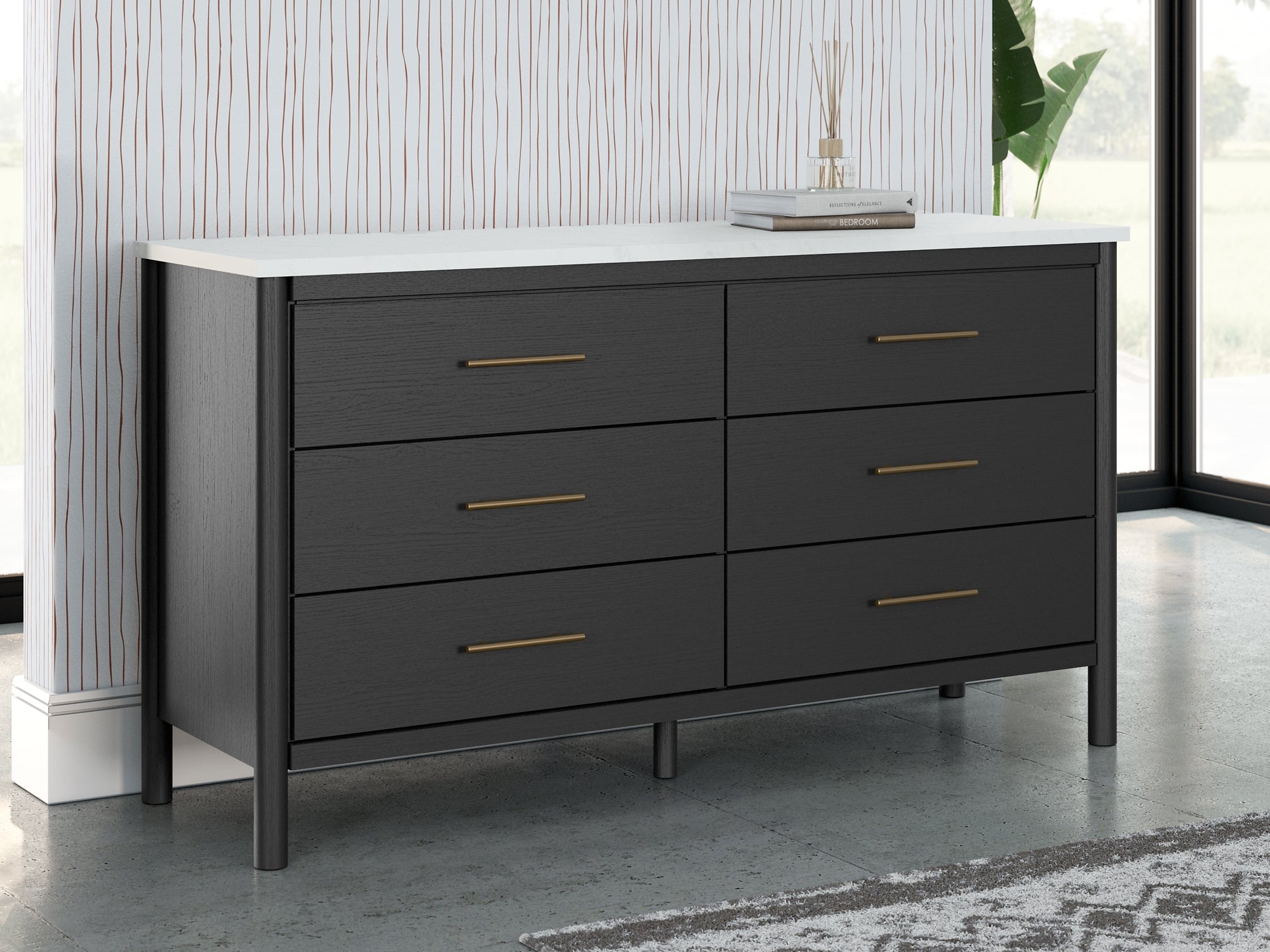 Cadmori Six Drawer Dresser – Crosby's Furniture